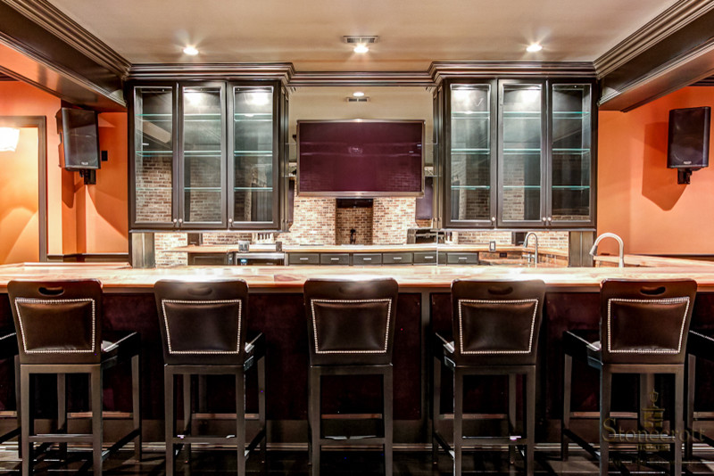 Stonecroft Homes European Estate - Traditional - Basement - Louisville ...