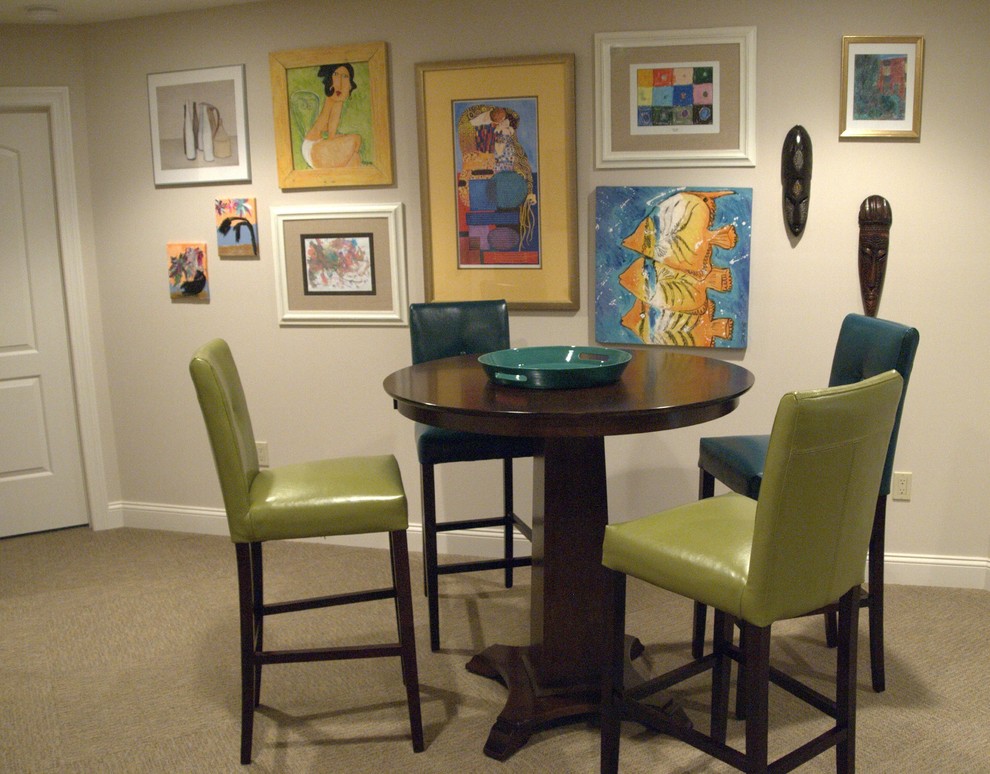 Suburban Oasis - Allentown Home - Traditional - Basement - Philadelphia ...