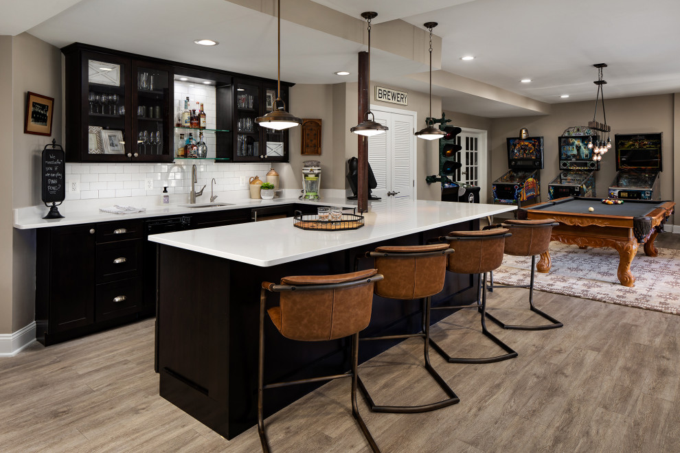 Target Practice Basement - Transitional - Basement - DC Metro - by ...