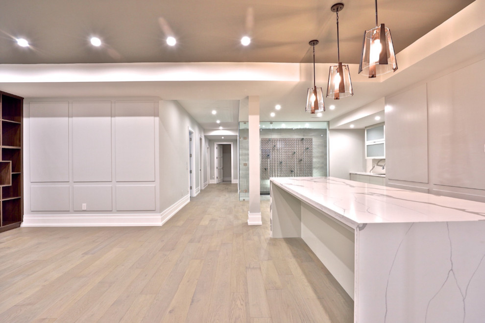 The Bridle Path - Modern - Basement - Toronto - by HUIS BUILD Inc | Houzz