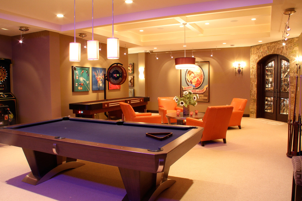 The Regency Cedar Bend Model - Traditional - Basement - Milwaukee - by ...