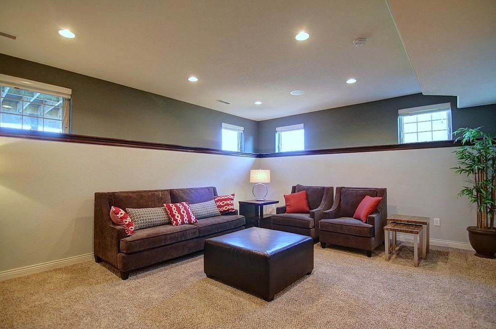 The Sienna Model in Oregon, WI - Traditional - Basement - Milwaukee ...