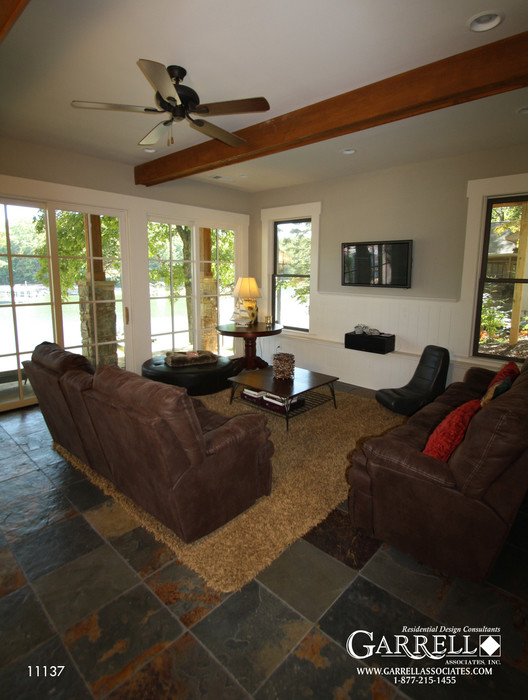 The Walkers Cottage House Plan 11137, Terrace Level Social Room ...