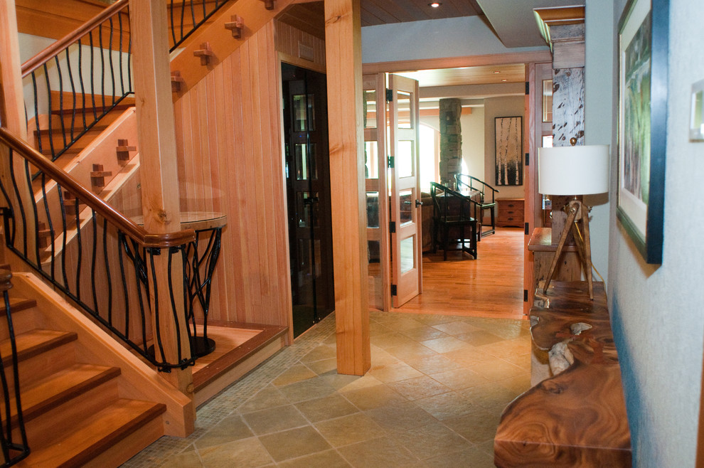 Timber Frame Lake house nestled amongst the pines of Northern Ontario ...