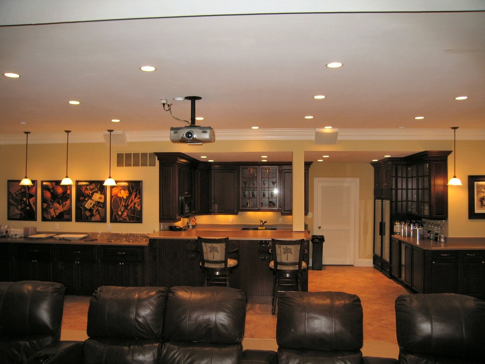 Town and Country Residence - Traditional - Basement - St Louis - by ...