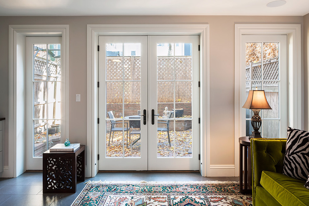 Townhouse renovation - Basement - Boston - by MF Reynolds Inc | Houzz