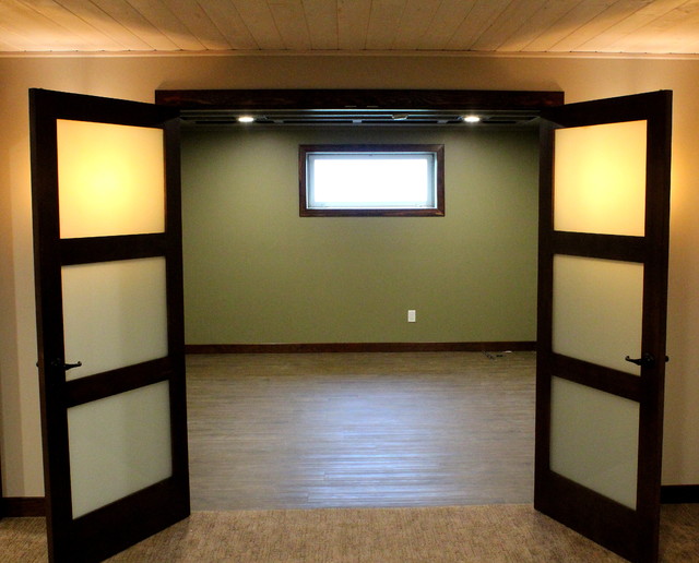 Traditional Basement Development - Traditional - Basement - Other - by ...