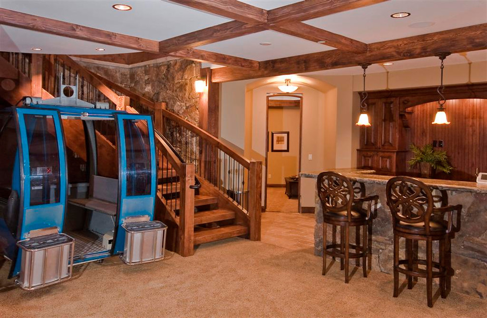 Traditional Basement - Traditional - Basement - Denver | Houzz