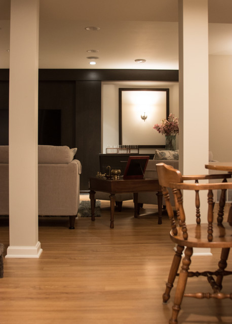 Traditional Basement Remodel - Traditional - Basement - Other - by ...