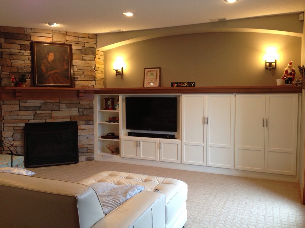 Traditional Basement - Traditional - Basement - Minneapolis | Houzz