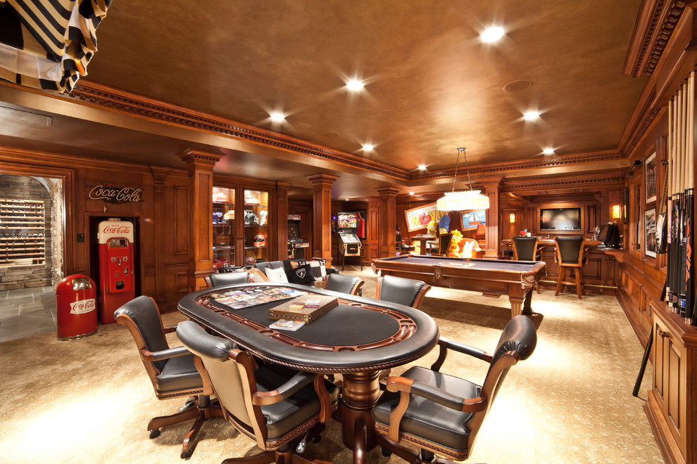 Traditional Basement - Traditional - Basement - New York | Houzz