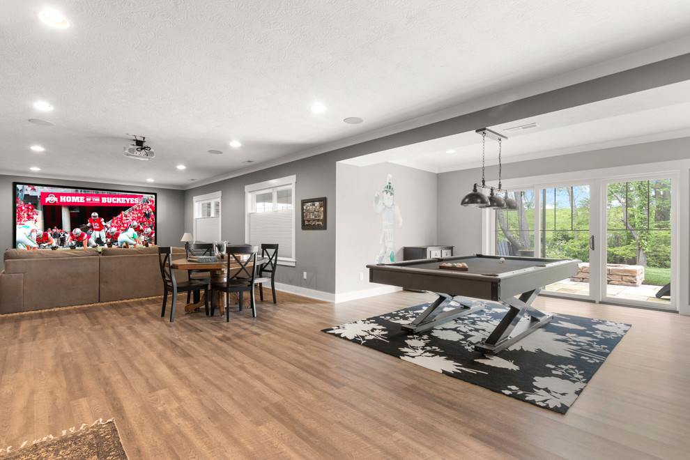 Trails End - Rustic Manor - Craftsman - Basement - Columbus - by Manor ...