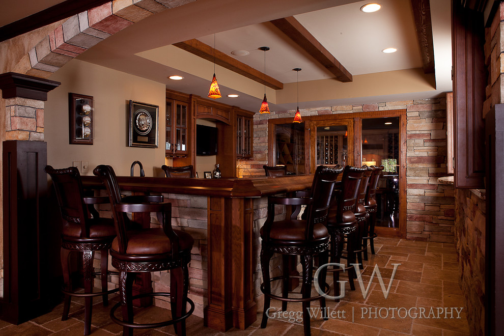 Tuscany basement - Mediterranean - Basement - Atlanta - by Atlanta ...