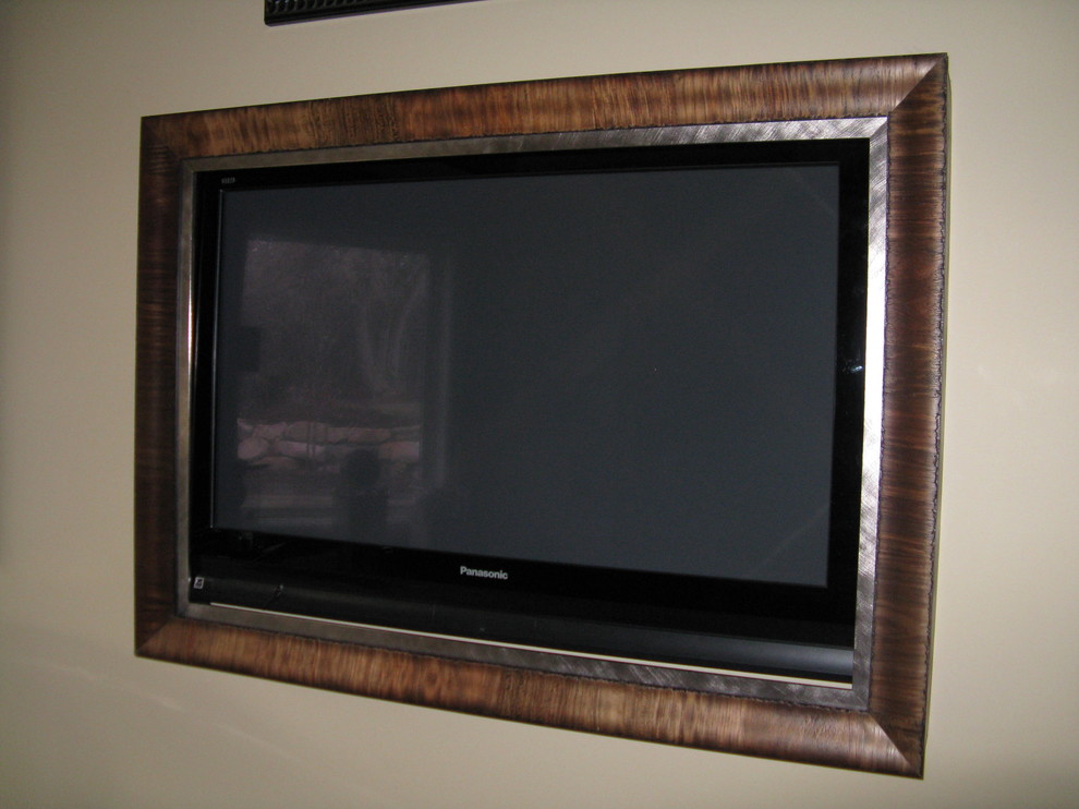TV Frames - Traditional - Basement - Salt Lake City - by User | Houzz