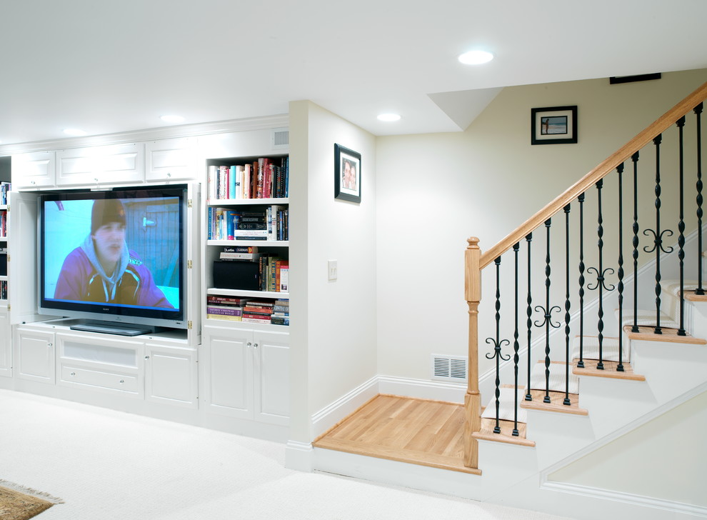 Upper Arlington Interior Renovation 3123 - Traditional - Basement ...