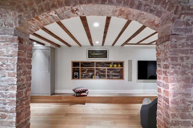 Upper West Side Townhouse - Modern - Basement - New York - by Zimmerman ...