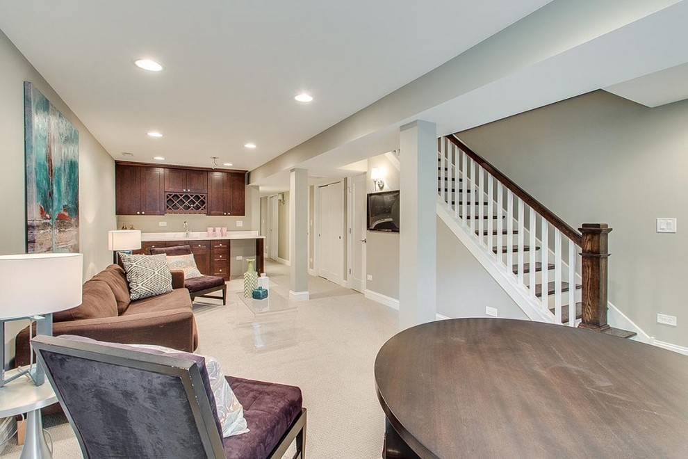 2022 WEST HADDON AVE - Traditional - Basement - Chicago - by James ...
