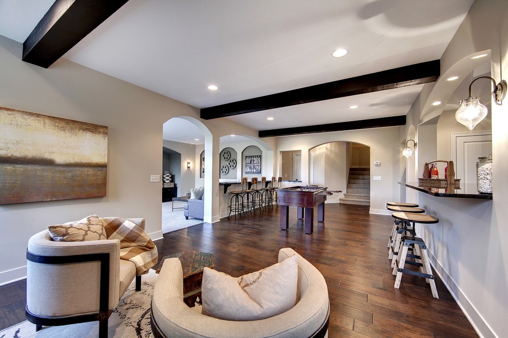 Walk-out Basement – Taylor Creek – English Inspired Home – Spring 2015 ...