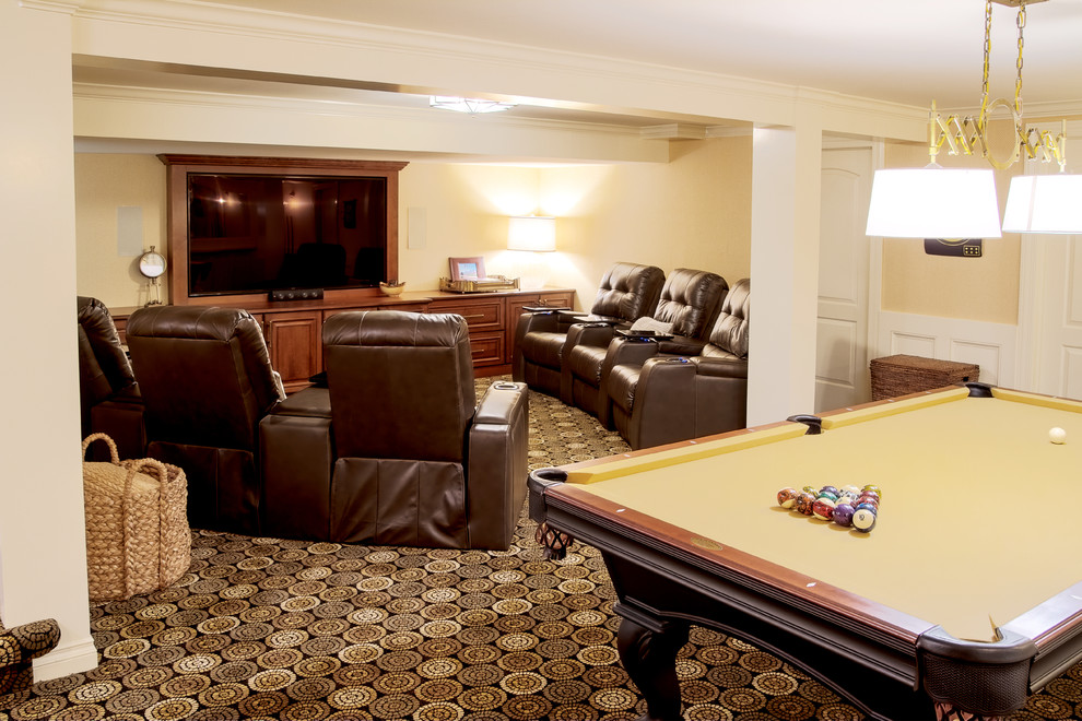 Warmth and Beauty Envelope a Previously Bare Space - Traditional ...