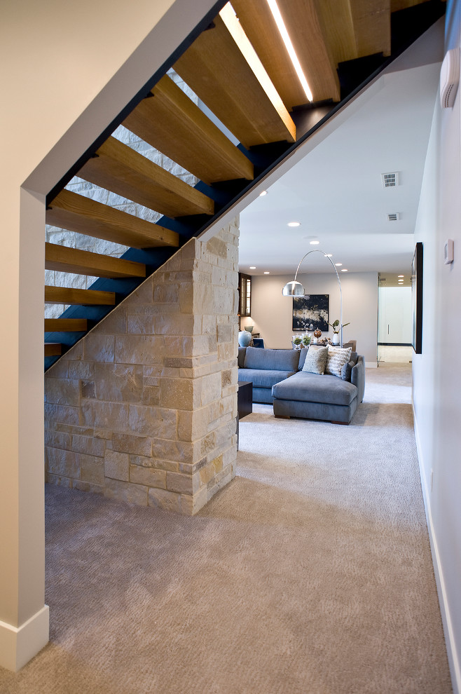 West Coast Modern - Contemporary - Basement - Other - by Jarrod Smart ...