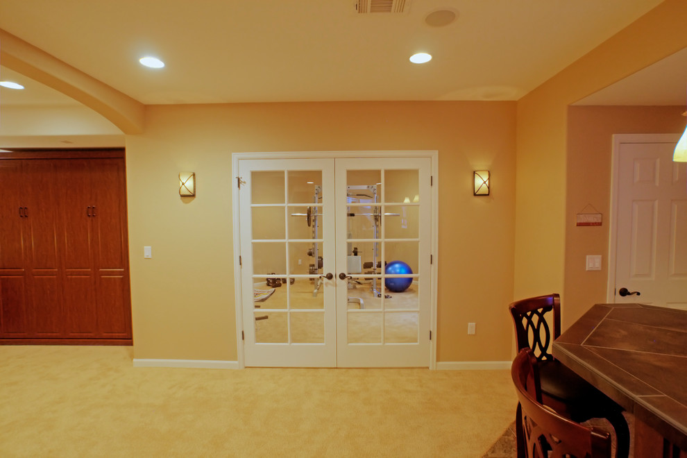 Basement French Doors - Openbasement