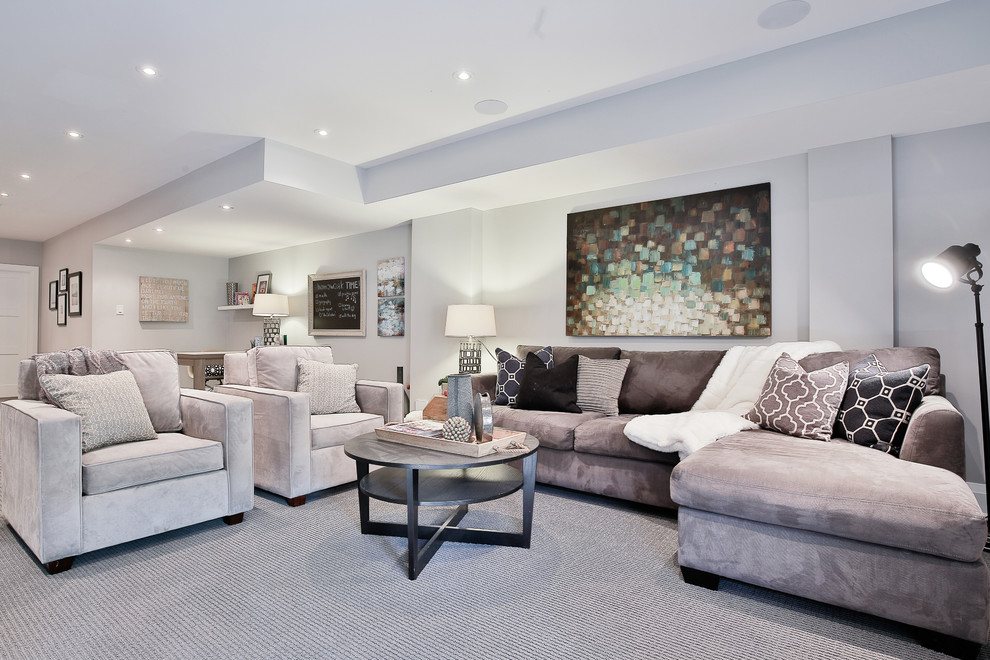 Wheeler - Modern - Basement - Toronto - by Norseman Construction ...