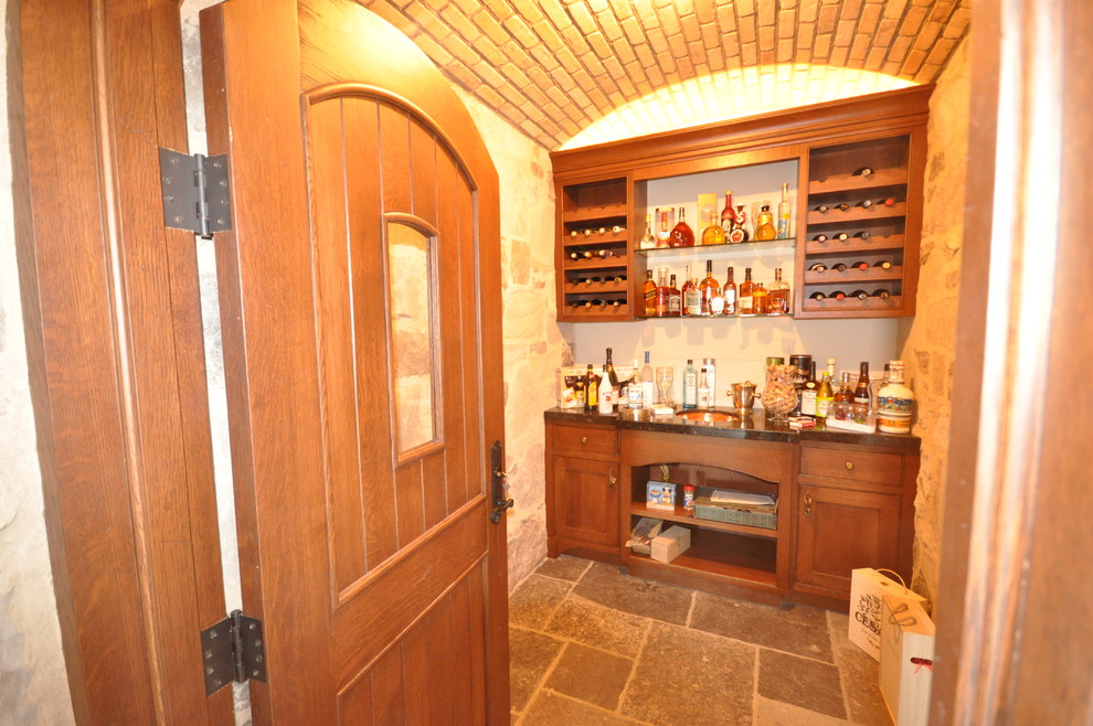 Whiskey Cellar - Traditional - Basement - Toronto - by Homestead ...