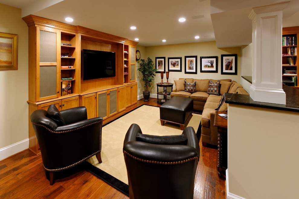 Whole House Renovation-Great Falls VA - Traditional - Basement - DC ...