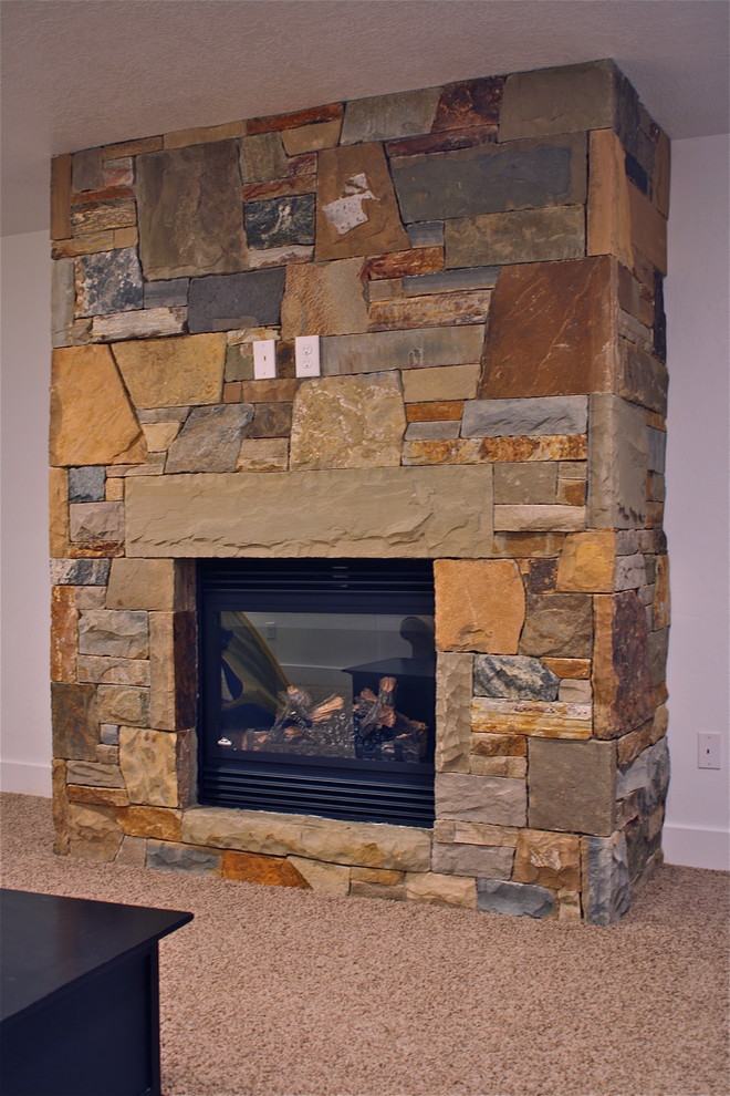 Willamette Blend dry stack - Traditional - Basement - Salt Lake City ...