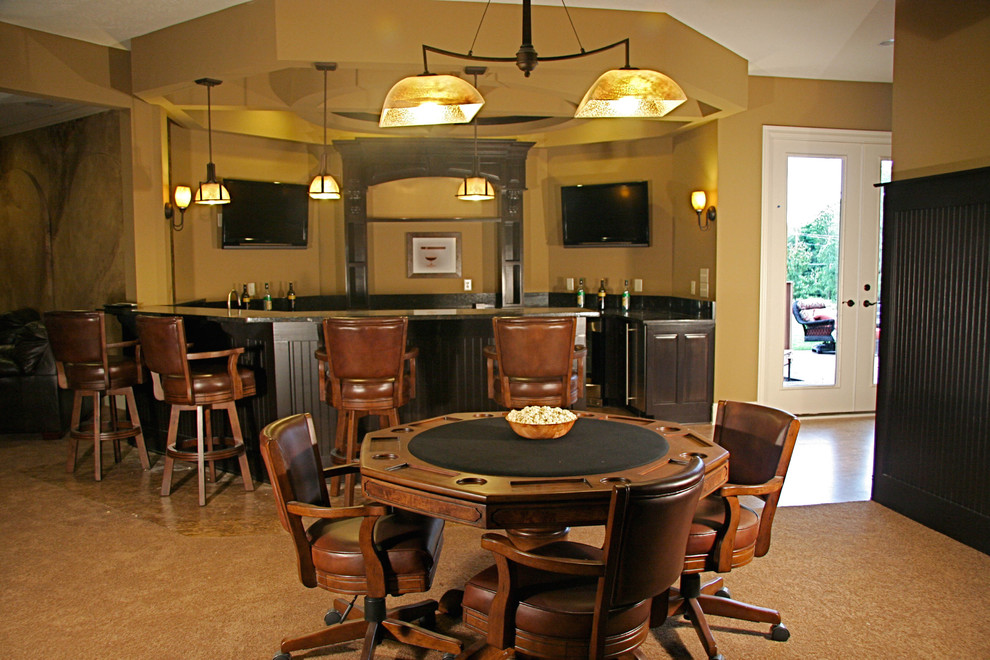 Willows - Traditional - Basement - Indianapolis - by Castalia Homes ...