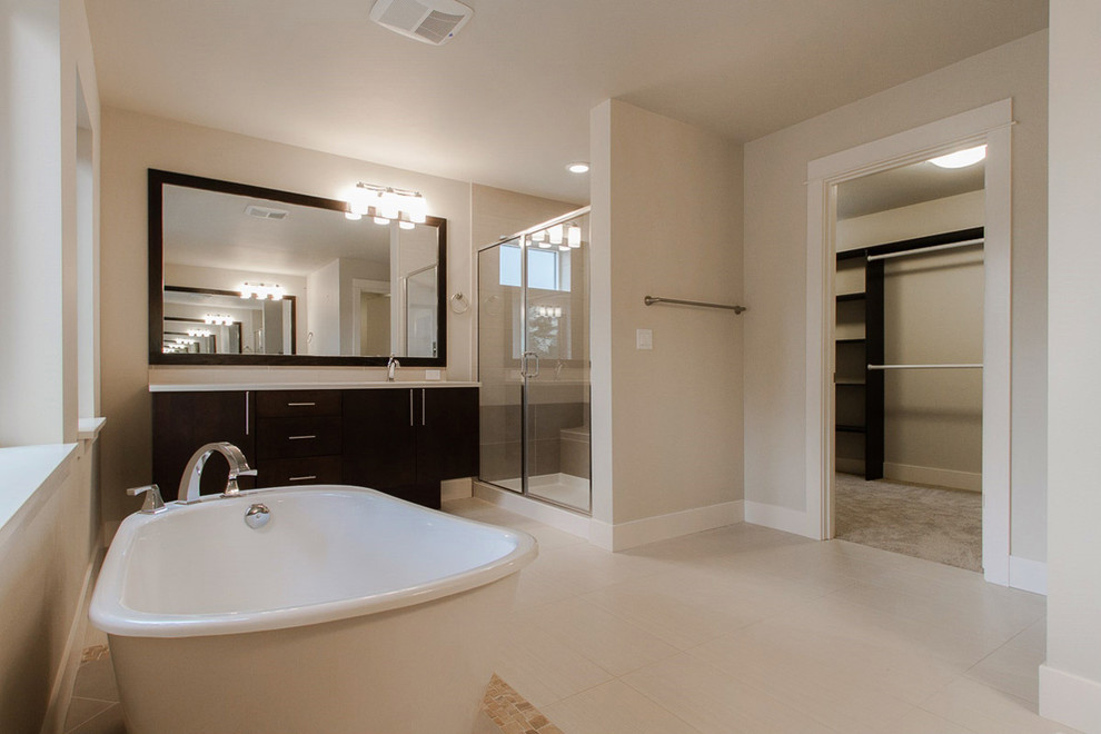 16. Master bathroom. Plan 3A - Contemporary - Bathroom - Seattle - by ...