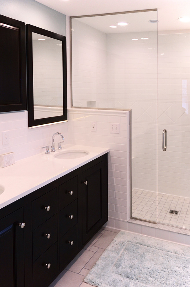 1910 Dutch Colonial Interior Remodel - Bathroom - New York - by Simple ...