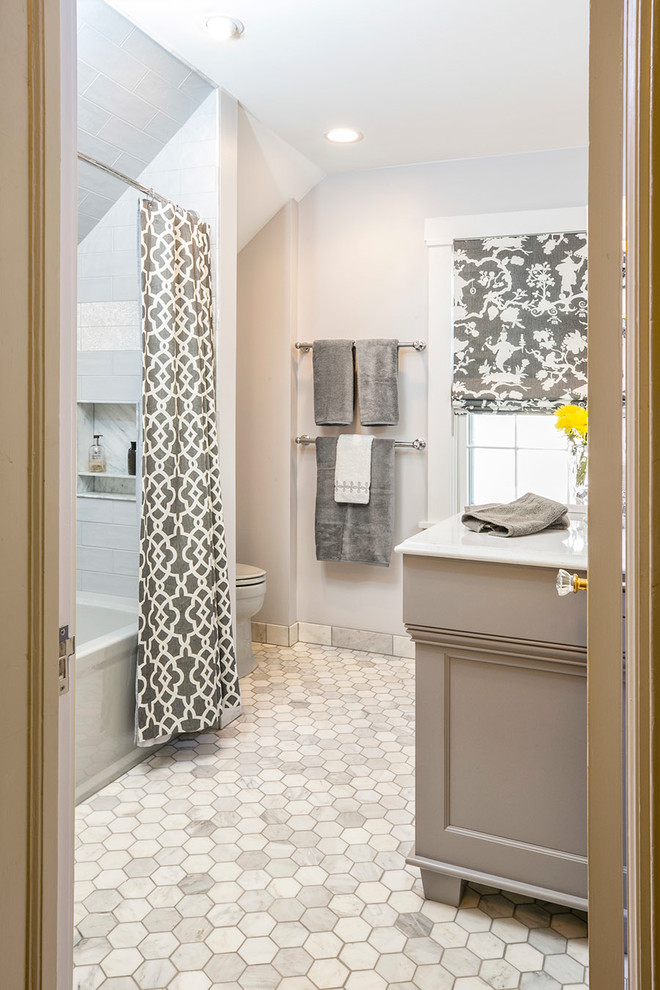 1920s Kitchen & Bathroom Remodel, Minneapolis - Traditional - Bathroom ...