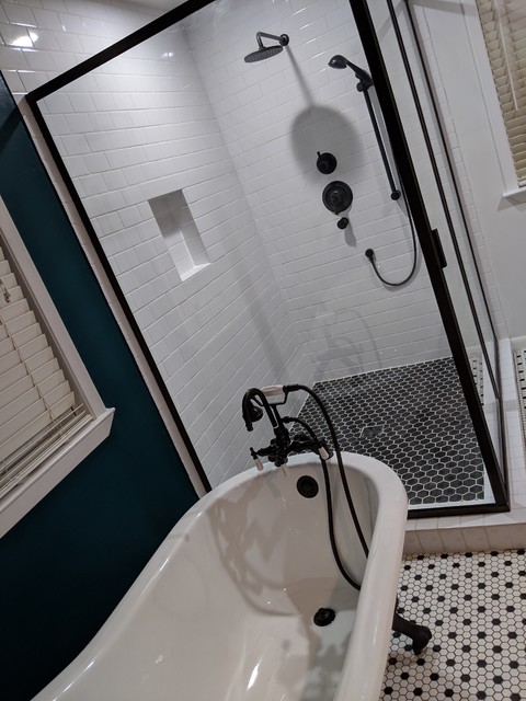 1950's Master bathroom remodel - Country - Bathroom - Houston - by Prime & Precision | Houzz AU