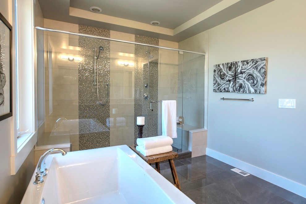 25. Master Bath. The London-A Home Design - Classique - Salle de Bain ...