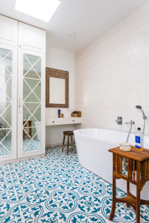 25 x 50 Courtyard House - Eclectic - Bathroom - Other - by Neha Rajora ...