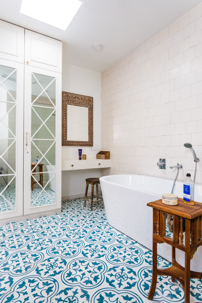 25 x 50 Courtyard House - Eclectic - Bathroom - Other - by Neha Rajora ...