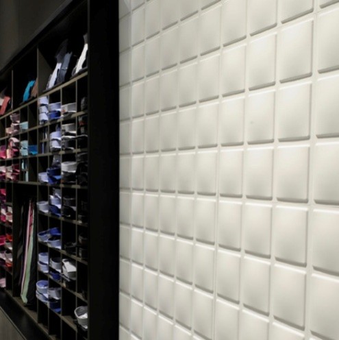 3-d wall paper, 3d wall panel, 3d wall board - Traditional - Bathroom ...