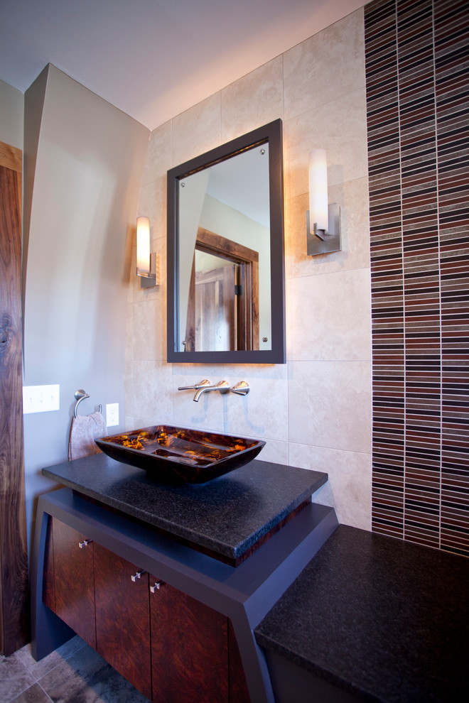 3 Funky Bathrooms - Contemporary - Bathroom - Minneapolis - by TreHus ...