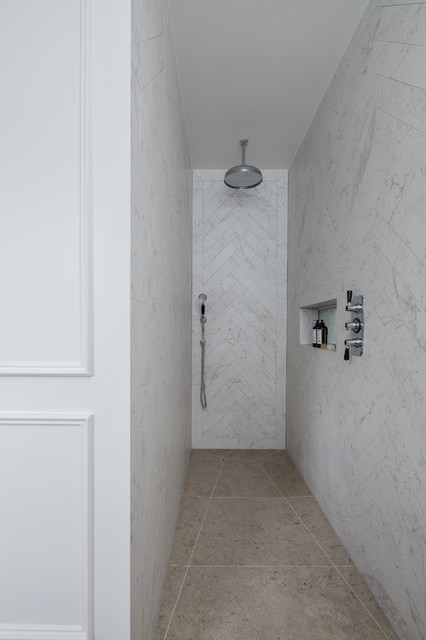 Walk in shower - Scandinavian - Bathroom - London - by SxS Design ...
