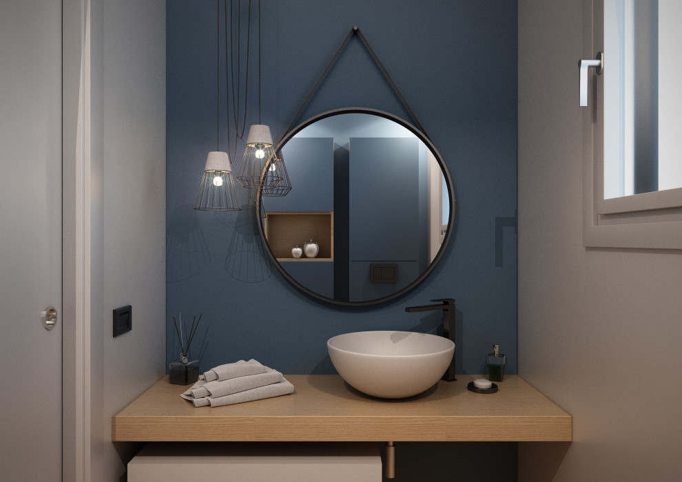 6_bagno giorno.png - Modern - Bathroom - by Studio Design Stevan SRL ...