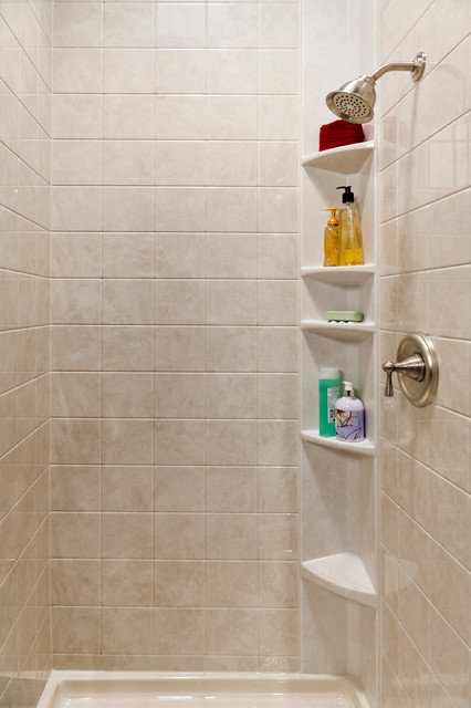 6x6 Travertine Bath Tile - Bathroom - Austin - by Genie Bath Systems ...