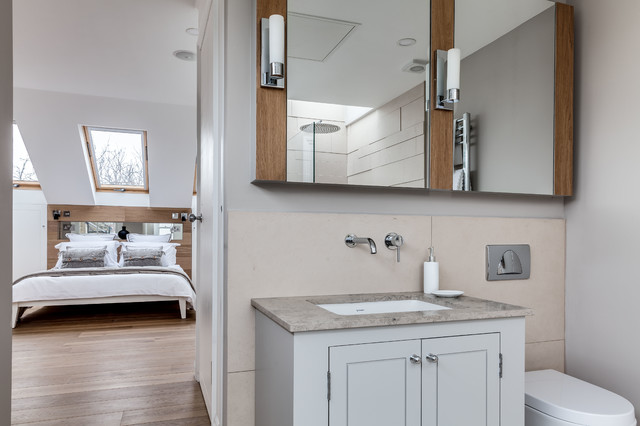 En suite sink unit - Scandinavian - Bathroom - London - by SxS Design ...