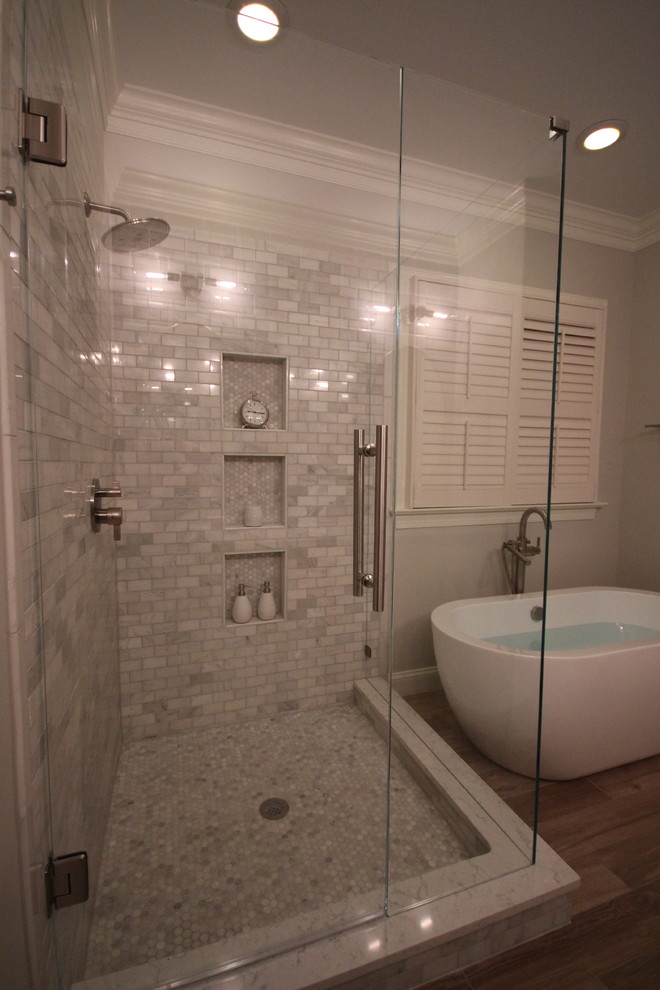 90 Degree Corner Shower Enclosures - Modern - Bathroom - Raleigh - by ...