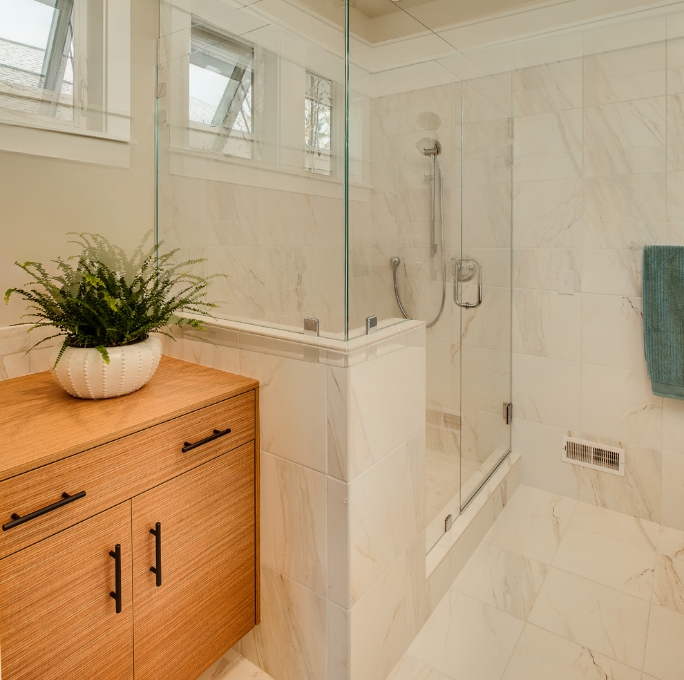A Greek Revival - Contemporary - Bathroom - Other - by B.C.D. Interiors ...