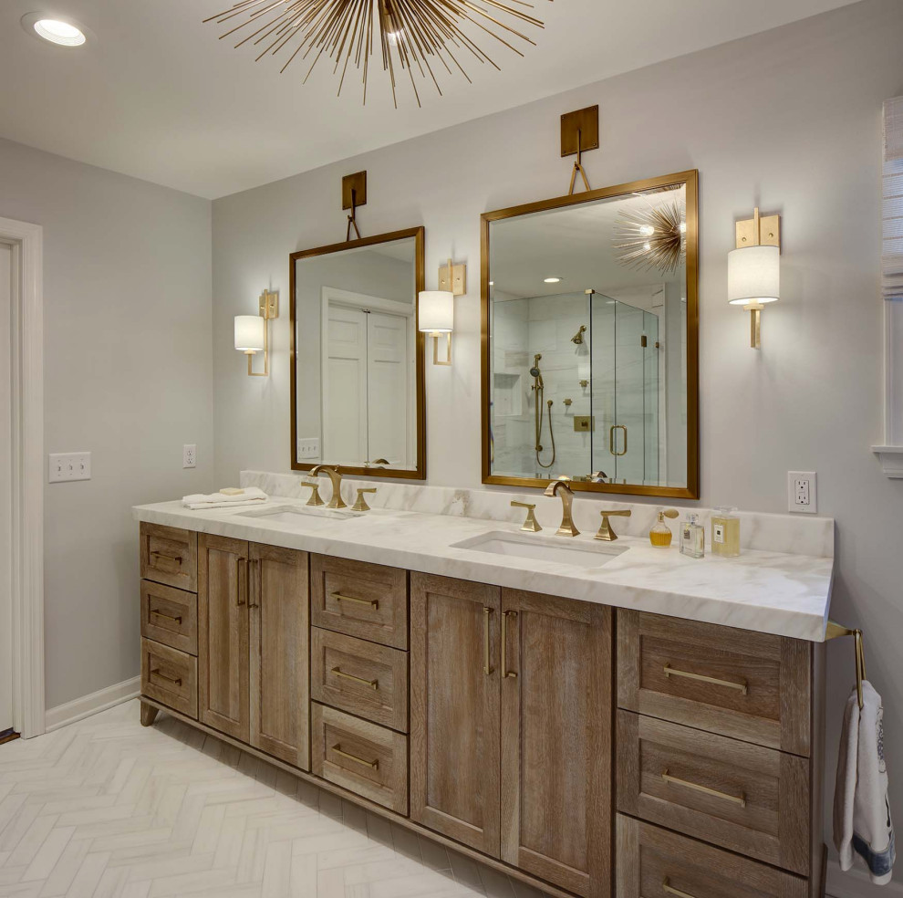 A Master Bathroom - Transitional - Bathroom - New York - by Jodie O ...