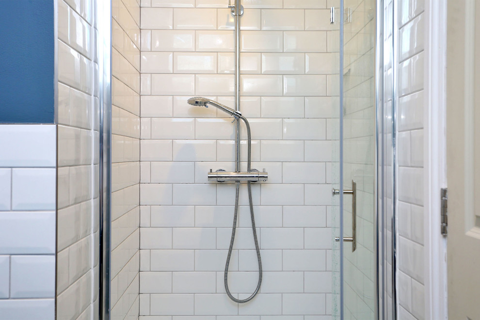 A rear dormer loft conversion into one master bedroom and one shower ...