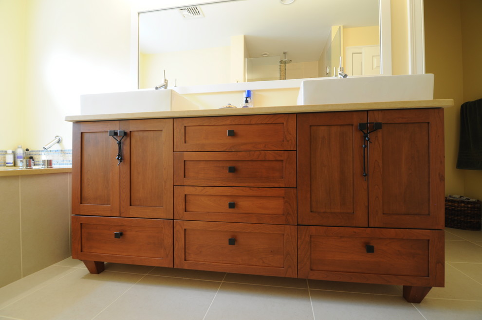 A Spa-like Master Bath - Contemporary - Bathroom - Boston - by Tibma ...