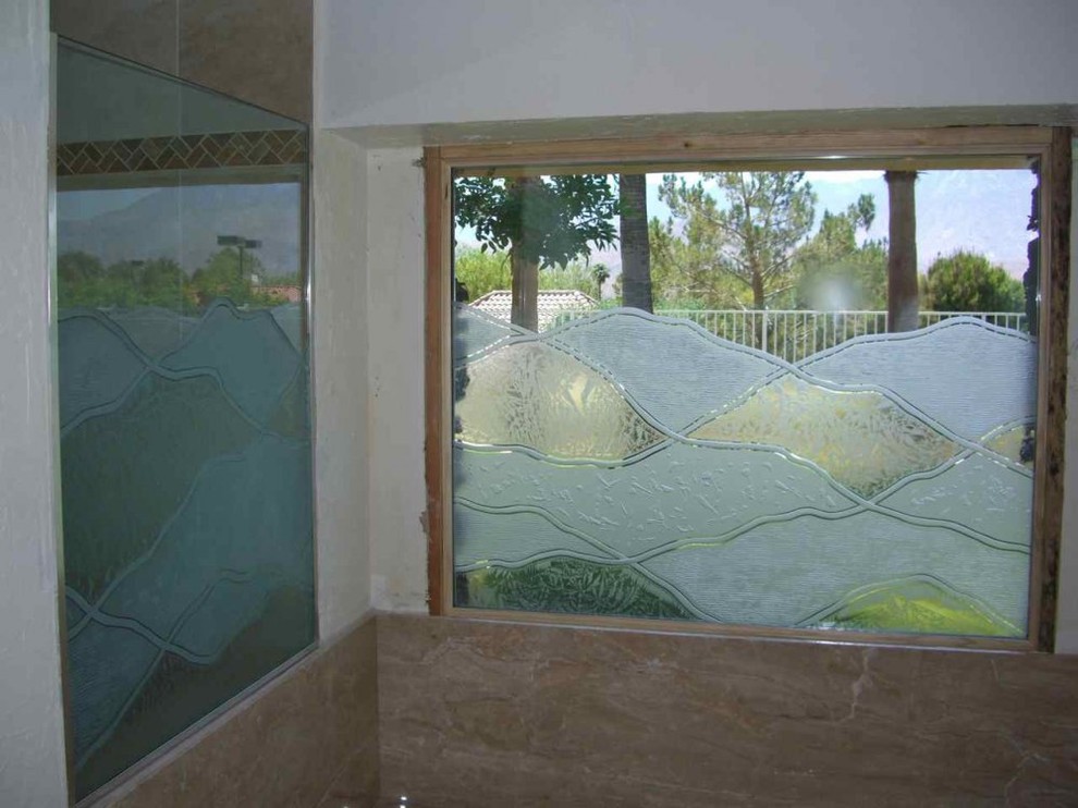 ABSTRACT HILLS - Bathroom Windows - Frosted Glass Designs Privacy Glass ...