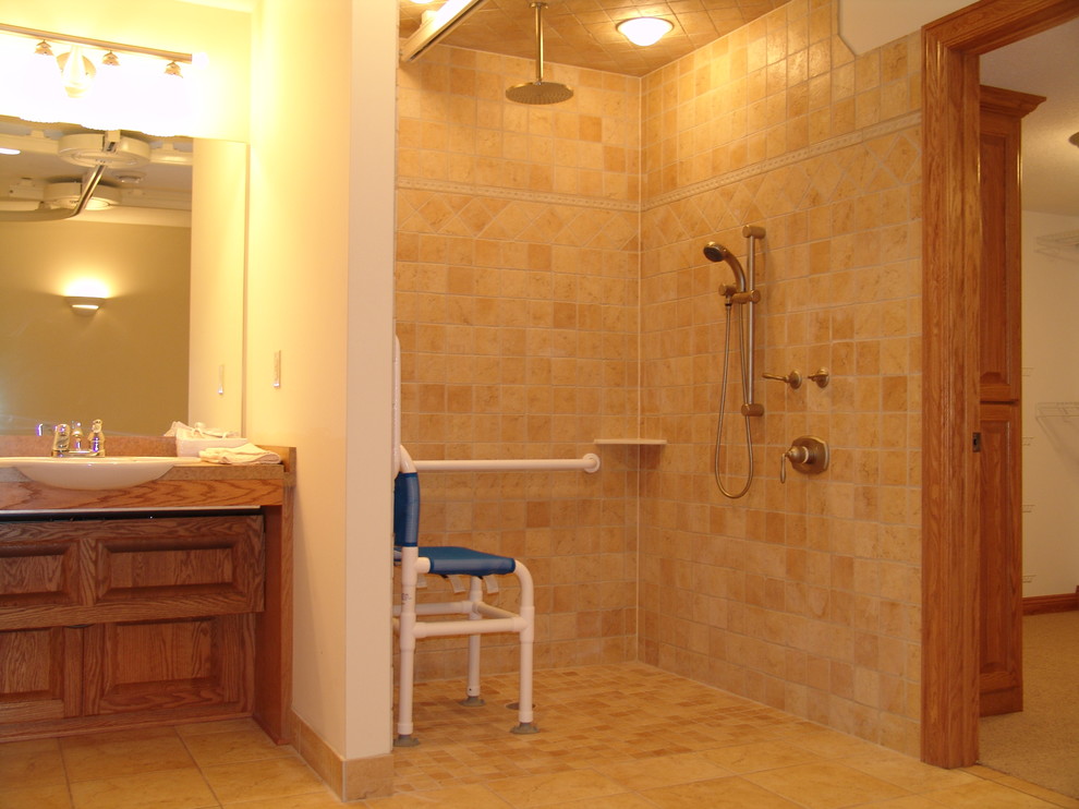 Accessible Home with Many Barrier-free Features - Bathroom ...